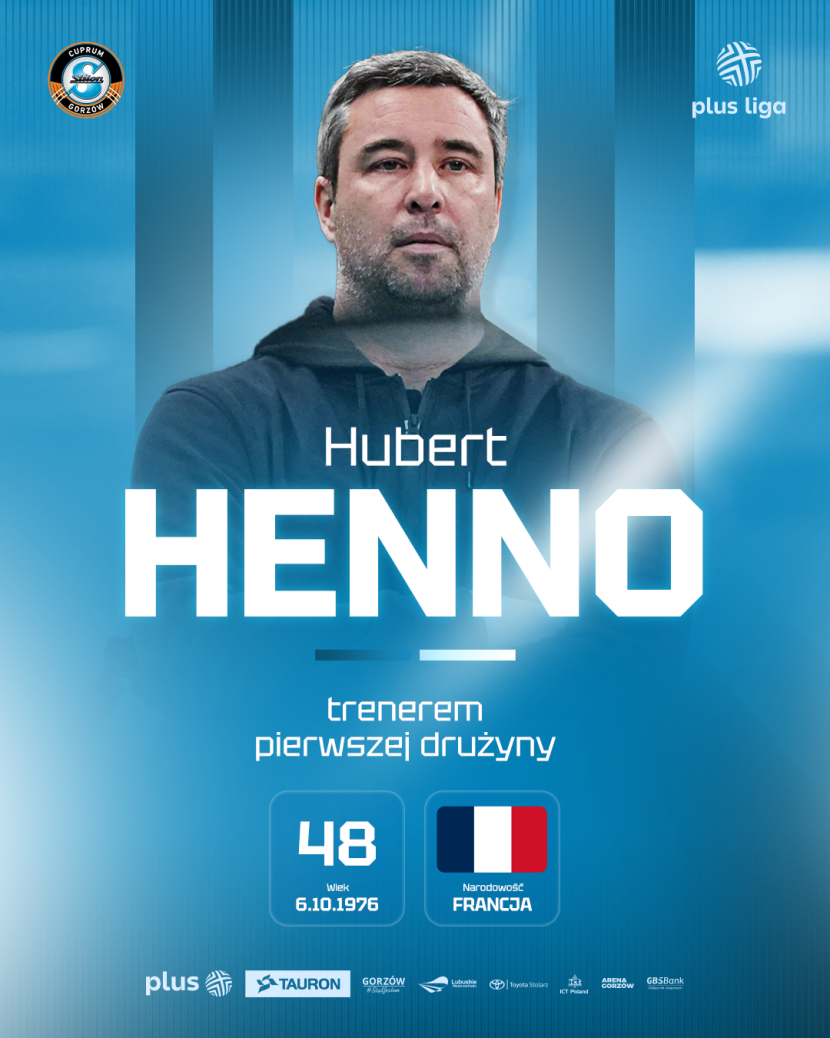 Oficjalny komunikat: Hubert Henno – Cuprum Stilon Gorzów